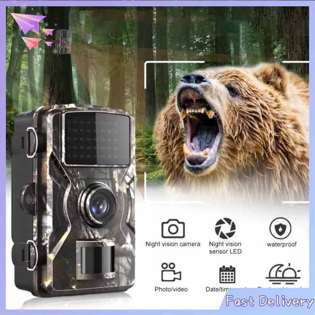 COD Dl001 กล้องเส้นทางล่าสัตว์ 16mp Hd 1080p กล้องลูกเสือ Wildlife ...