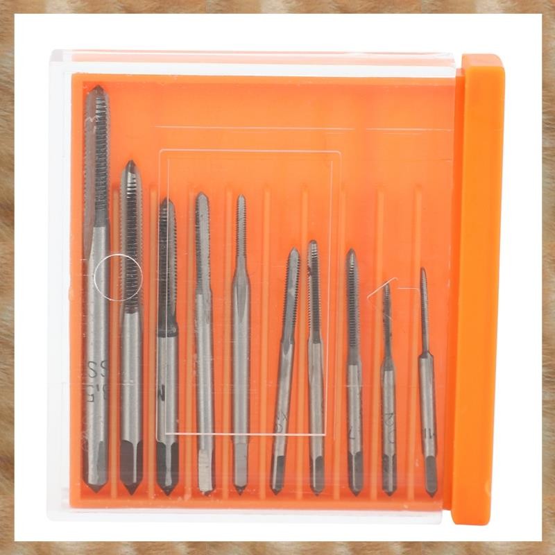 [KYG] 10 ชิ้น HSS M1 M1.2 M1.4 M1.6 M1.7 M1.8 M2 M2.5 M3 M3.5 Mini Tap เจาะบิตเครื่องเมตริก ...