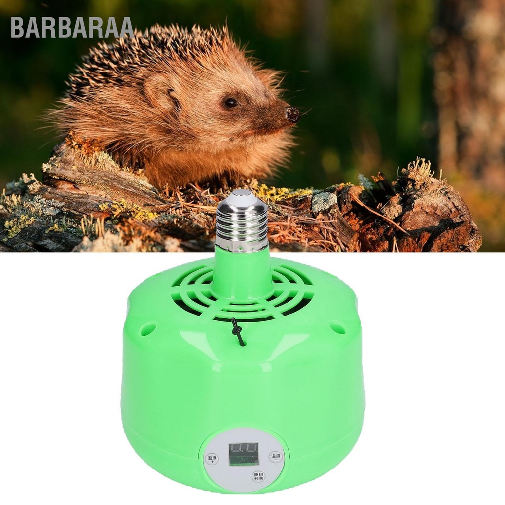 Barbaraa E27 โคมไฟทำความร้อนปรับอุณหภูมิได้ควบคุมอุณหภูมิแสงอุ่นสำหรับ ...