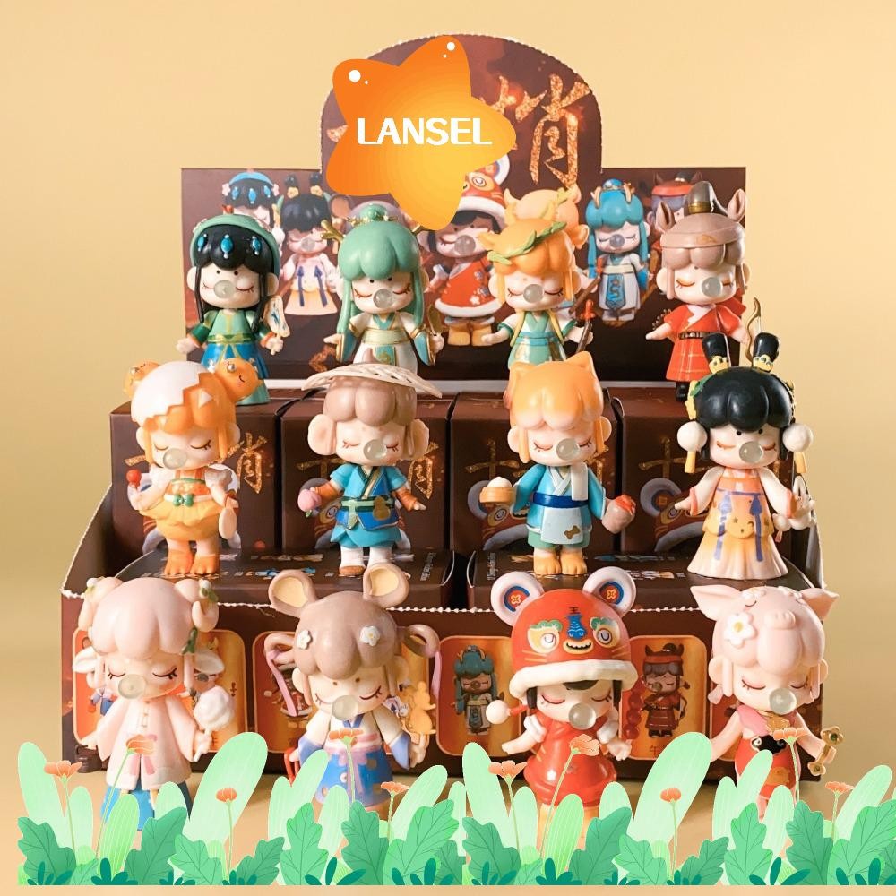 กล่อง LANSEL, กล่อง Nanci 12 ราศี, การ์ตูนอะนิเมะตัวละครสไตล์จีน Rolife Guess Bag | Shopee Thailand