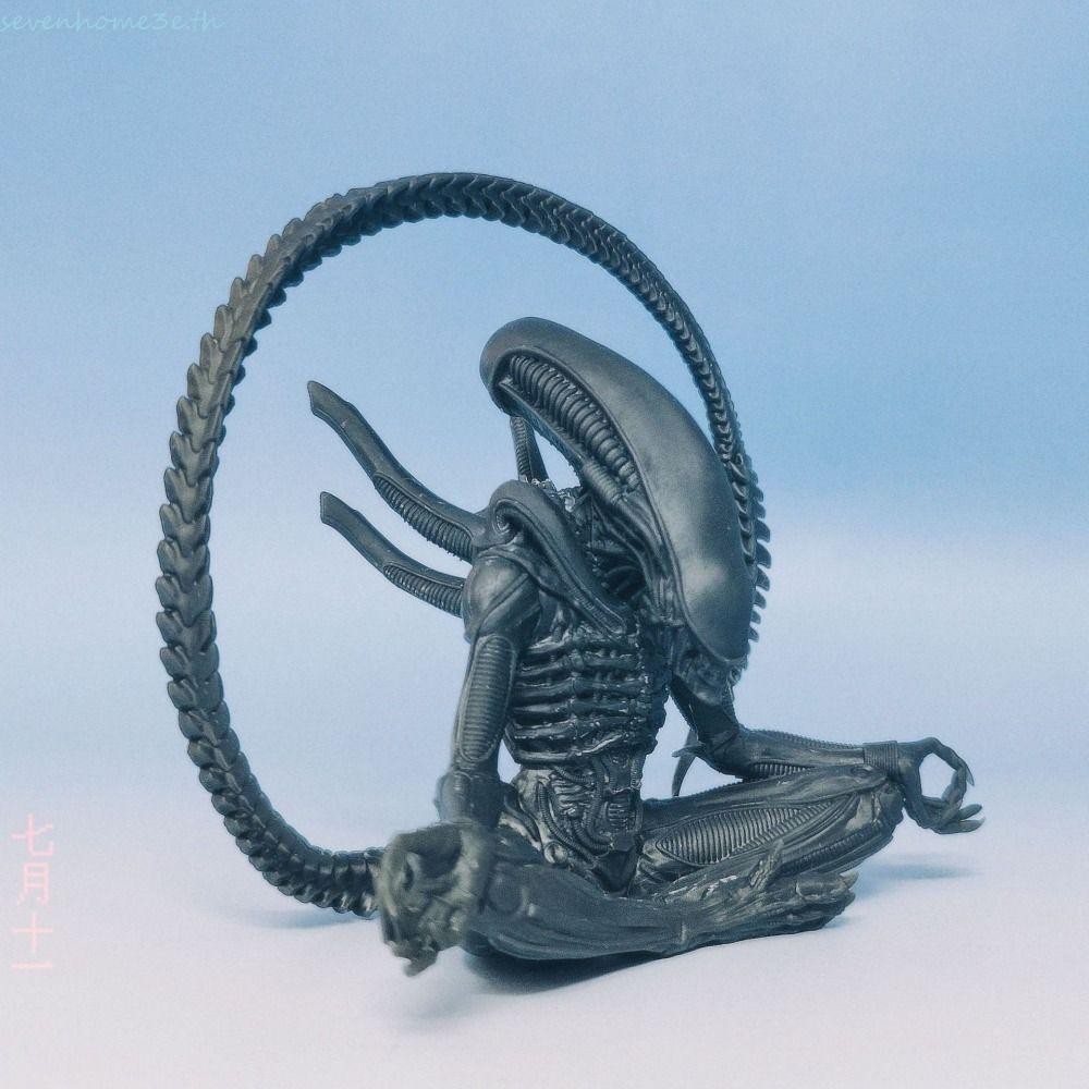 Sevenhome3e Xenomorph รุ่น, การทําสมาธิคนต่างด้าว Romulus Xenomorph รูป ...