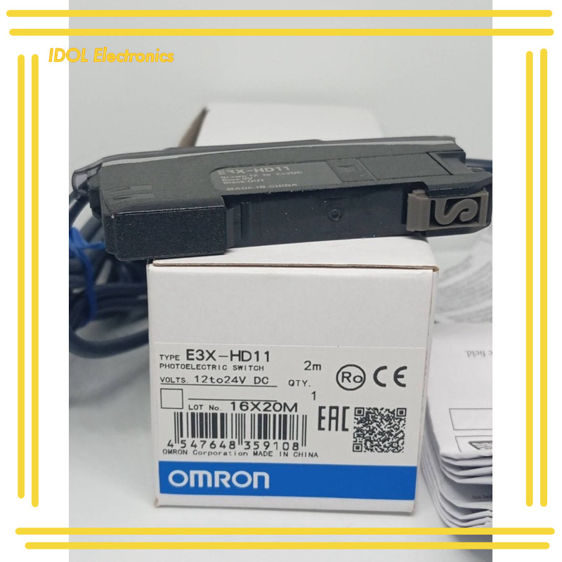 ราคาถูก! Fiber oftic sensor Omron รุ่น E3X-HD11 ไฟเบอร์ออปติก สินค้าพร้อมส่งในไทย ของใหม่มือ ...