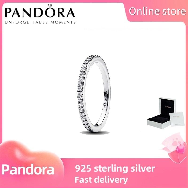 100% แท้ S925เงินแท้ Pandora [192999c01] แหวนแฟลช | Shopee Thailand