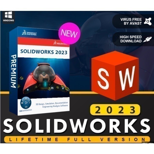 SolidWorks Premium 2023 | For Win x64 | Full Working | Shopee Thailand