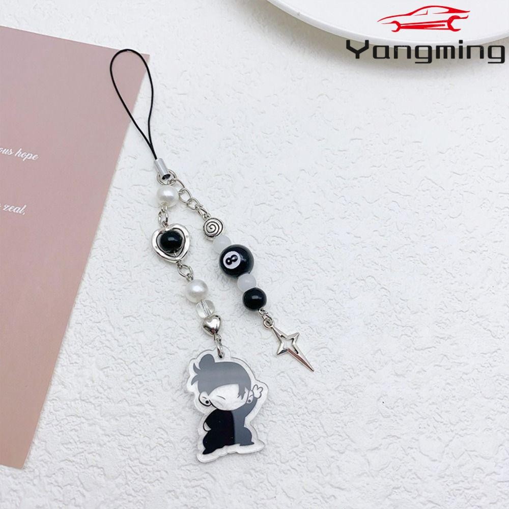 Yangming โทรศัพท์ Charm สายคล้อง, Geto Suguru Satoru Gojo Cross อะนิเมะ ...