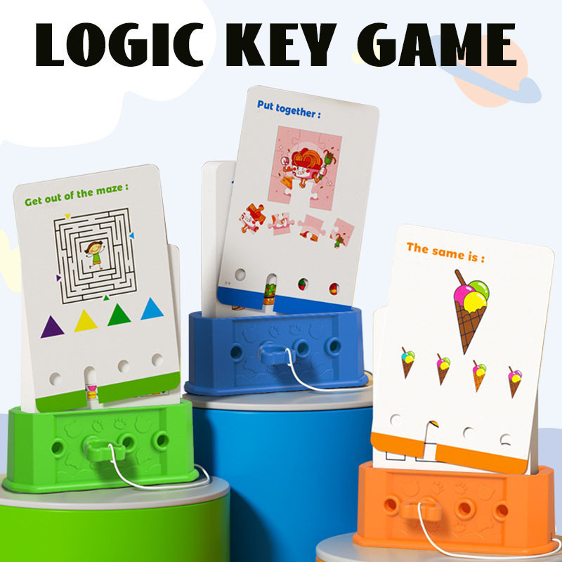 Logic Key Early Learning Education ของเล่น Graded Thinking Training ...