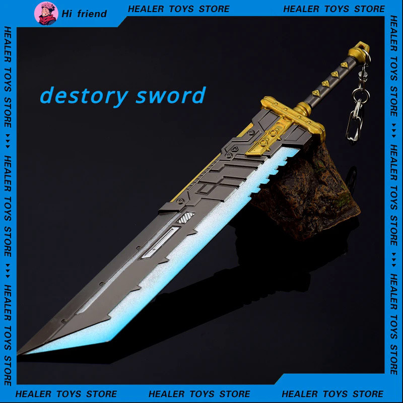 💝 Sword Apex Legends Uncut Weapon Heirloom FF7 Remake Cloud Buster ...