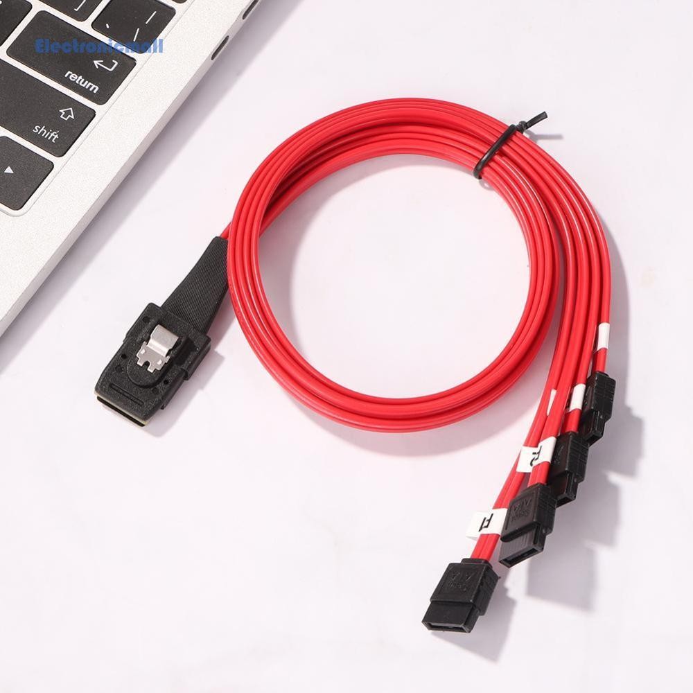 Au Mini SAS Power Cable SFF-8087 ถึง 4 SATA คอมพิวเตอร์ฮาร์ดไดรฟ์ข้อมูล ...