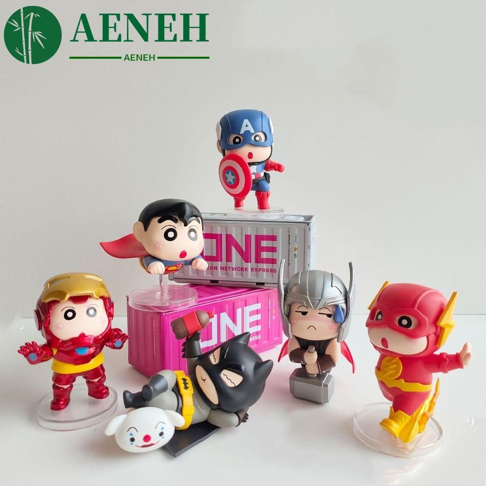 AENEH Crayon Shin-Chan อะนิเมะรูป, Thor Iron Man Bat Man Crayon Shin ...