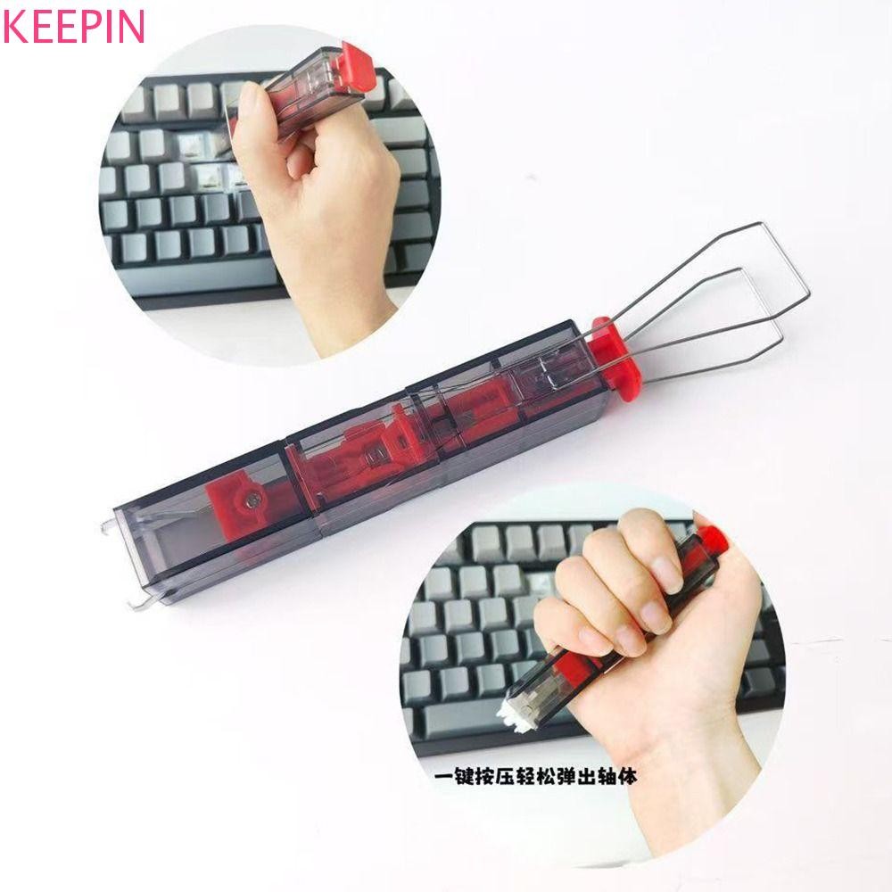 KEEPIN Keys Caps Puller, 2 in 1 DIY Keyboard Switch Puller, ทนทานมัลติ ...