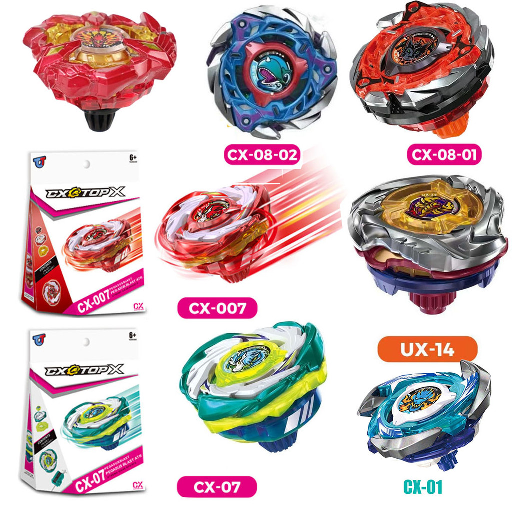 Beyblade Burst CX-07 Pegasus Blast Beyblade X CX-08 สุ่ม Booster เด็ก ...