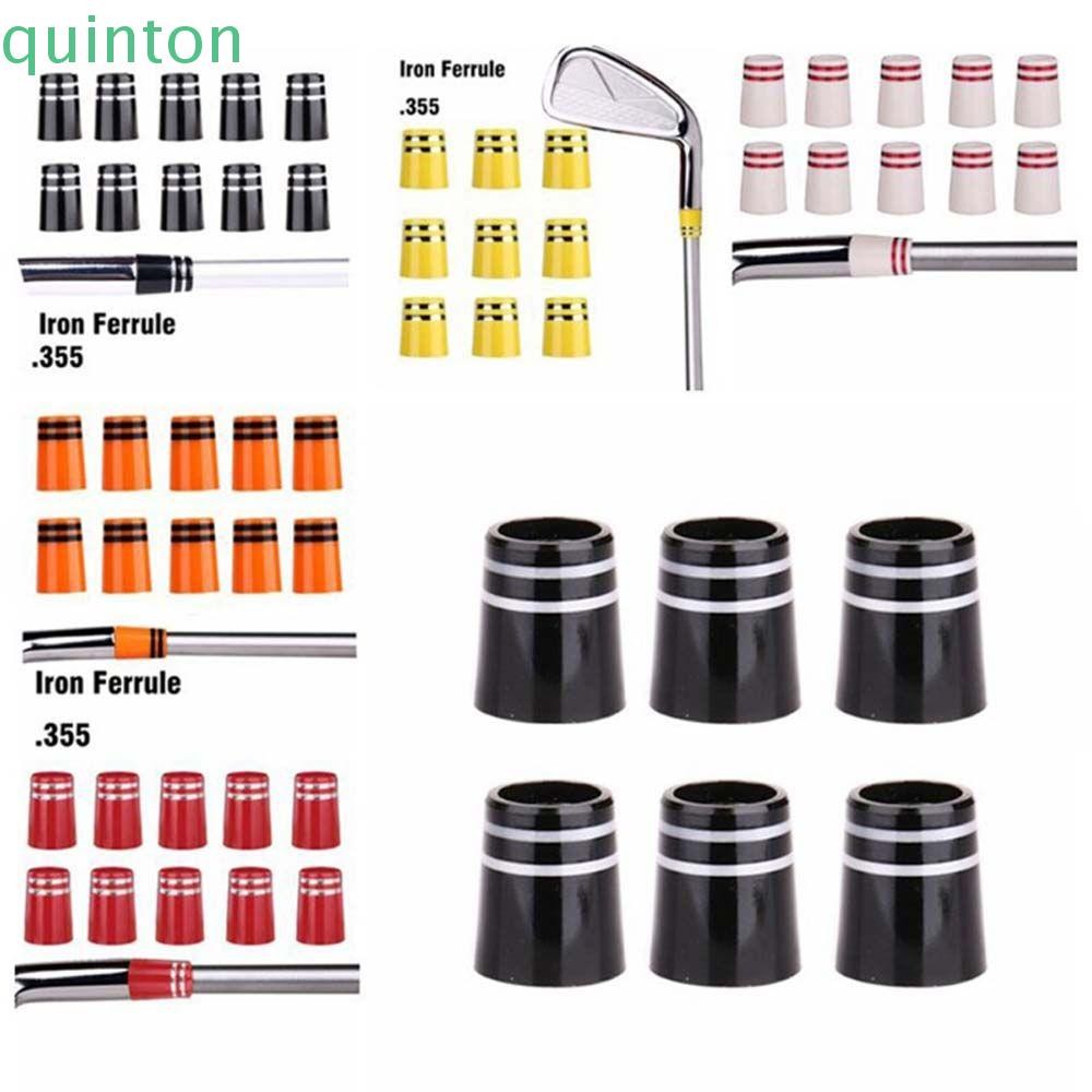 QUITON Golf Ferrules 10 ชิ้น พลาสติกทนทาน สำหรับทิปแบบลดแรงกระแทกของไม้ ...