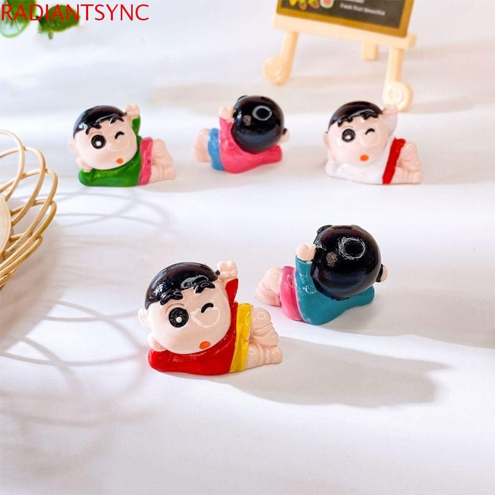 Radiantsync อะนิเมะ Crayon ShinChan ตัวเลข, คอลเลกชันเรซิ่น Nohara Shinnosuke Action Figure ...