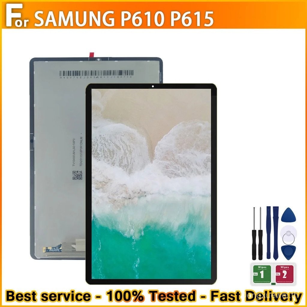 [ในสต็อก] ต้นฉบับสำหรับ S amsung g alaxy TAB S6 Lite 10.4 "P610 P615 ...