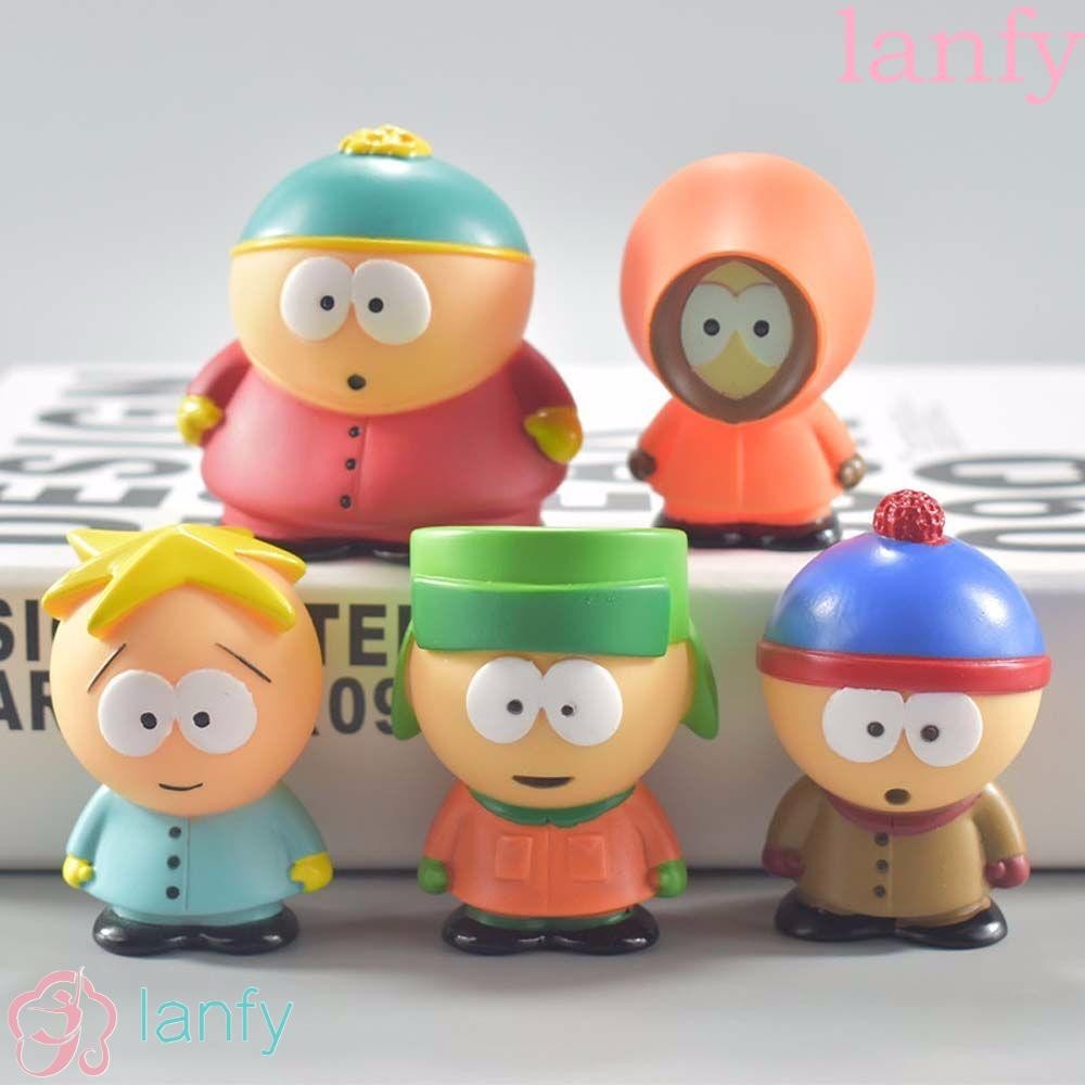 Lanfy The South Park Cartman เครื่องประดับบ้าน PVC Southern Park อะนิเ ...