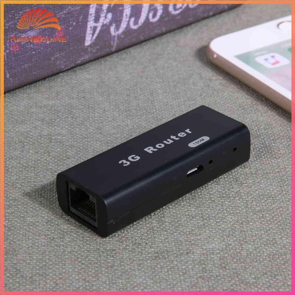 ฝนฝนฝน MINI Router แบบพกพา3G/4G WiFi WLAN Hotspot AP Client 150Mbps ...