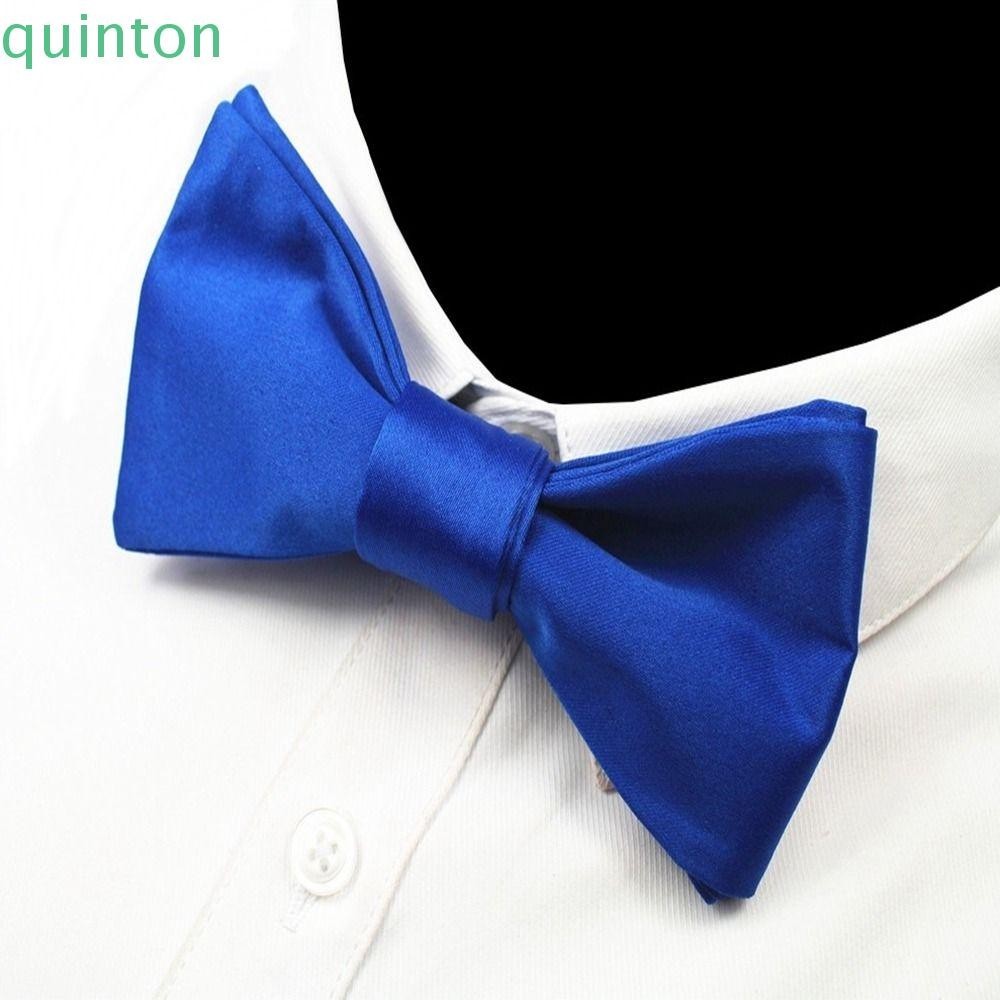 Quinton Self Tie Bowtie อย่างเป็นทางการสวมใส่อุปกรณ์เสริมธุรกิจชุดซาติน ...
