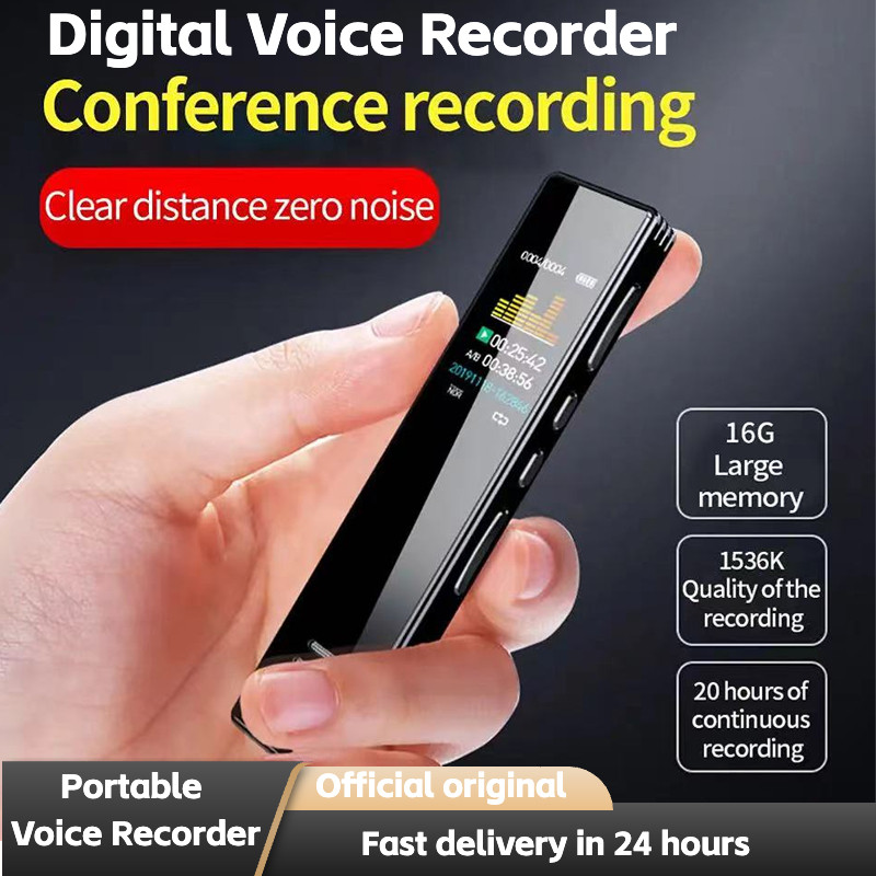 Digital Voice Recorder Mini Portable Intelligent Noise High-Quality HD ...