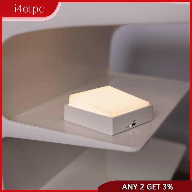 I4otpc ไฟ LED ติดผนัง, ไฟกลางคืนแบบชาร์จไฟได้พร้อมความสว่าง 2 ระดับ, แบตเตอรี่ 1200mAh, 3000K ...