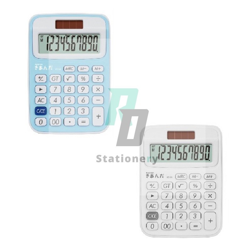 KIAN-DA เครื่องคิดเลข เคียนดาแบบพกพา KD168 (คละสี) ระบบ 2 in 1 ใช้งาน ...