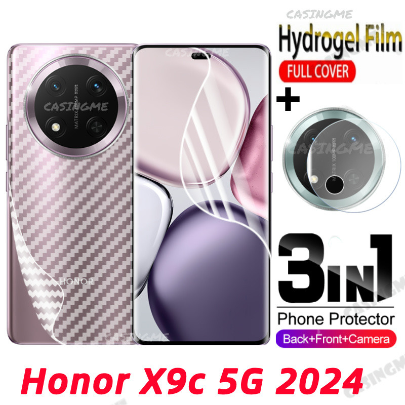 Honor X9d 5G 2024 Full Cover Hydrogel ฟิล์มสําหรับ Honor X9c HonorX9c X9b X9a abc 9c 5G 4G 2024 ...
