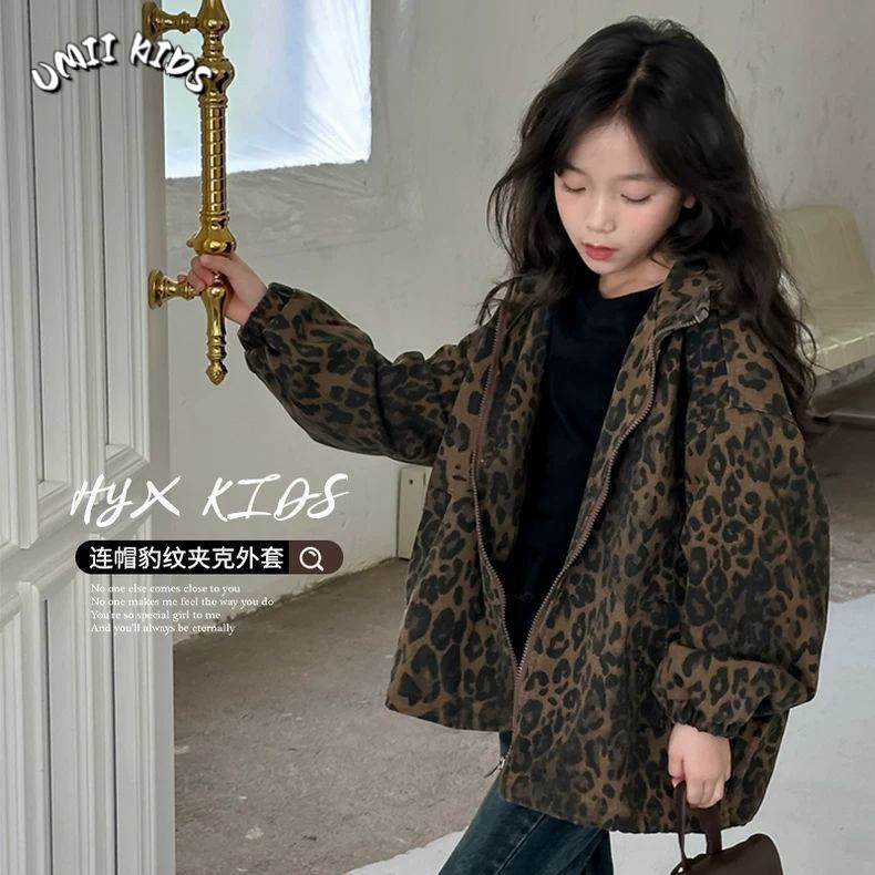 UMII KIDS เสื้อคลุม คาร์ดิแกน fashion ต่างประเทศ เด็กผู้หญิง 2025 ซิป ...