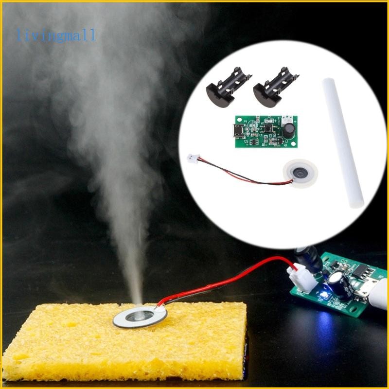LIVI USB Mini Humidifier DIY ชุด Mist Maker เซรามิคแผ่น Pond Fogger ...