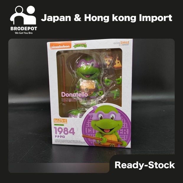 [Ready stock] Good Smile Company Nendoroid 1984 Donatello (Teenage ...