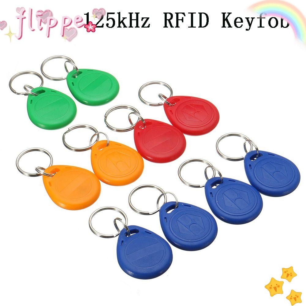 FIPE 10pcs สีสุ่ม 125khz TK4100 RFID Key Fob Light ที่มีประโยชน์ ...
