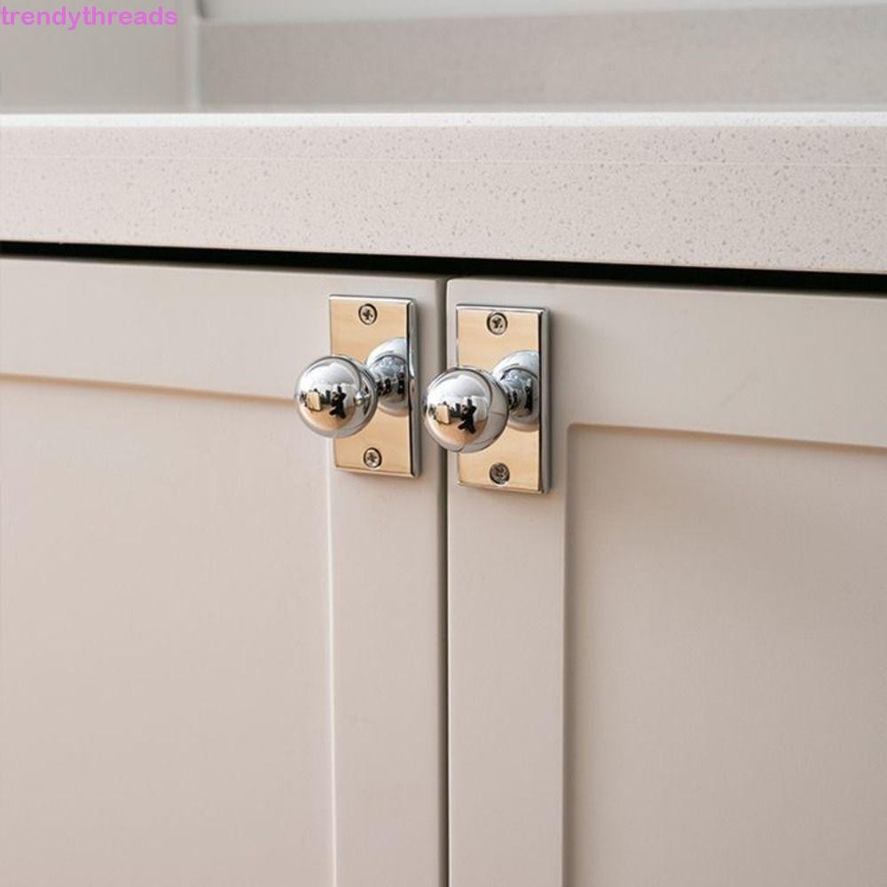 TRENDYTHREADS Gold Round Ball Handle, Gold Round Ball Shape Cupboard ...