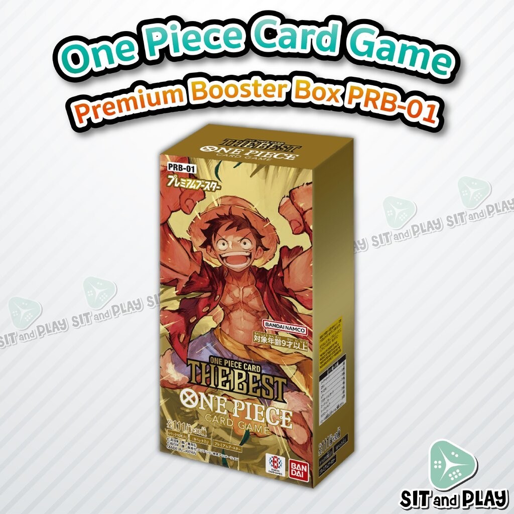 One Piece Card Game - Premium Booster Box PRB-01 The Best การ์ดเกม ...