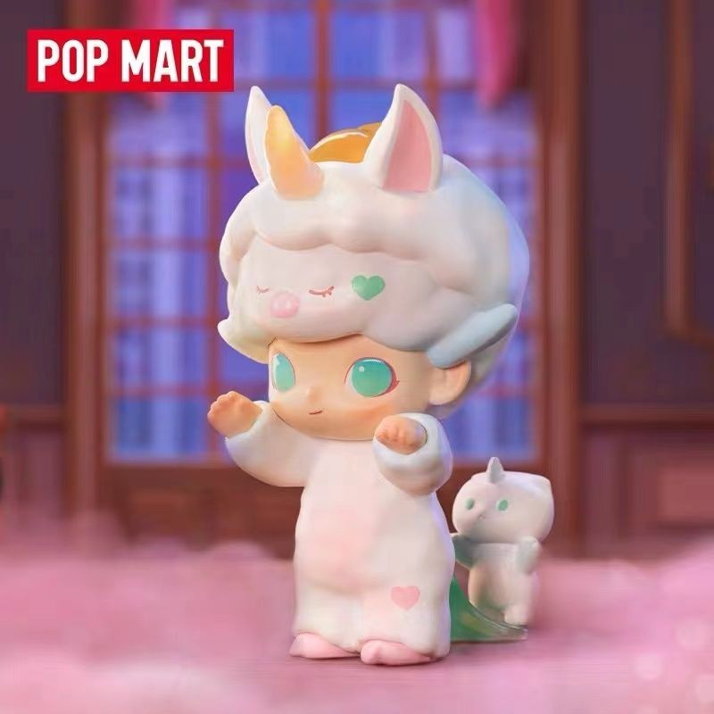 ของแท้ [มีในสต็อก] ขายดี! Popmart Bubble Mart dimoo ไม่นอนคืนนี้ชุด ...