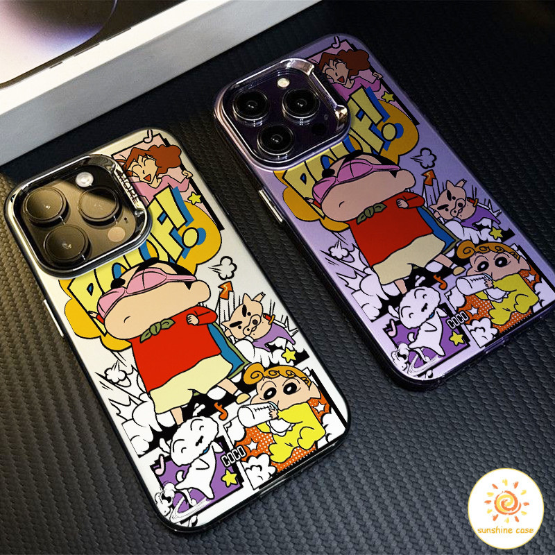 เคสโทรศัพท์อะนิเมะการ์ตูน Crayn chan น่ารัก ไอโฟน11 For iPhone12 13 14 ...