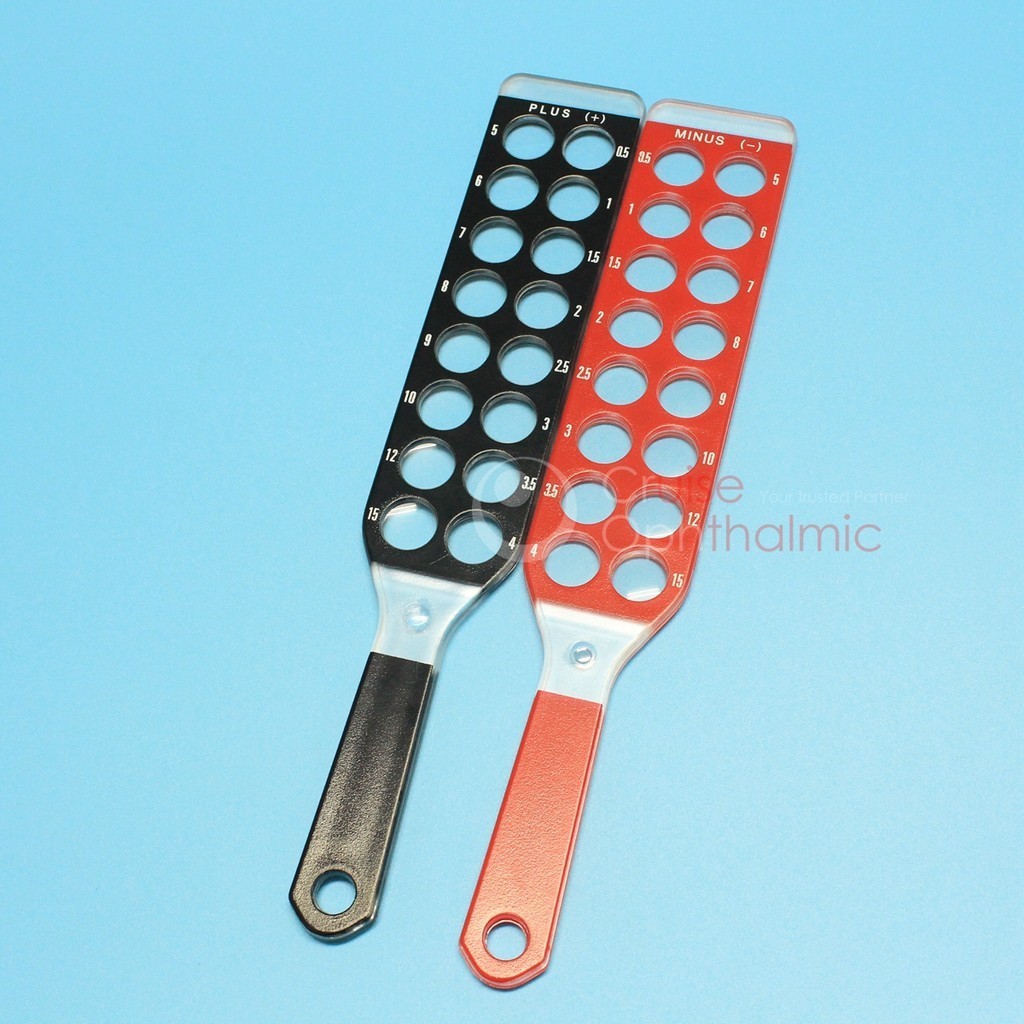 Optometric Retinoscopy Rack Set RS2P 32 Lens 2 Pad 32 DS Ret Rack Set ...