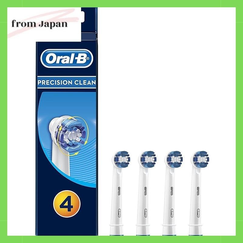 แปรงทดแทน Brown Oral B Basic/Precision Clean 4 ชิ้น Eb20-4El [นําเข้า ...