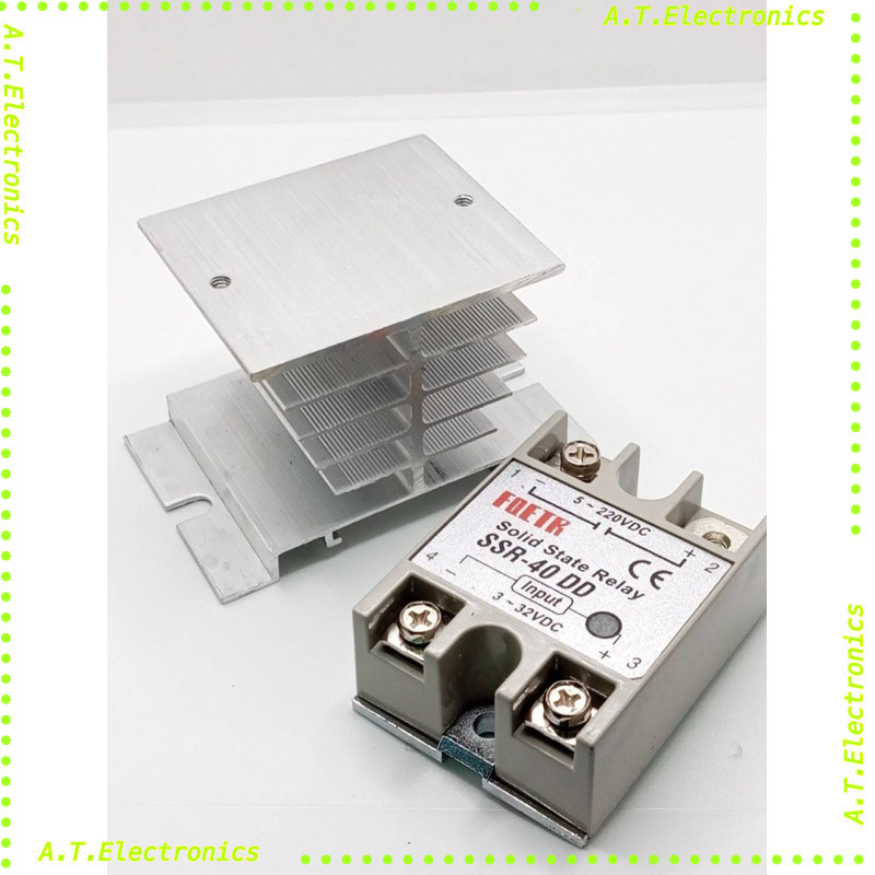 SSR รีเลย์ โซลิต และซิ้งระบายความร้อน Ssr 100VA 100DA 100AA 80AA 8 60VA ...