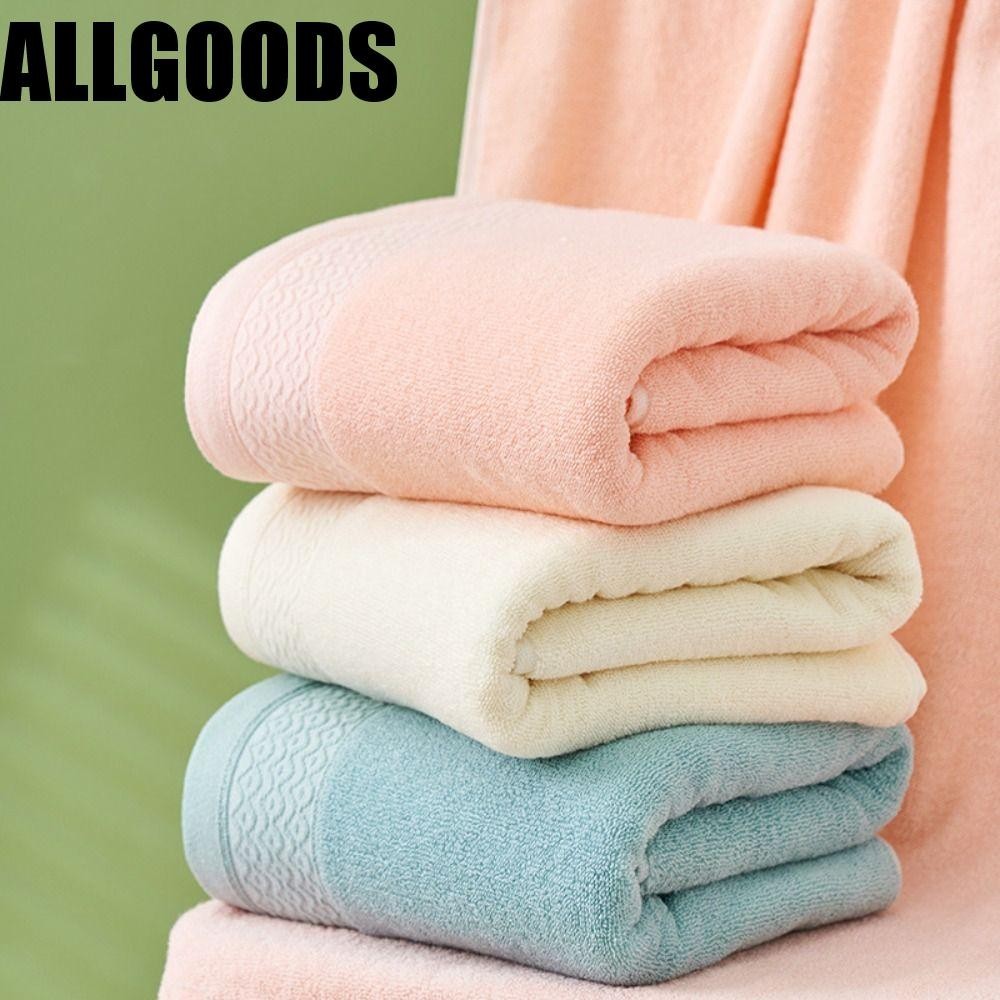 Allgoods ผ้าขนหนูกีฬา, ผ้าเช็ดตัวผ้าฝ้าย 140x70 ซม., ผ้าเช็ดตัวชายหาดหรูหราเรียบง่ายหนาผ้าขนหนู ...