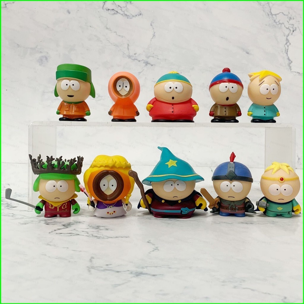 Bx 5 ชิ้น South Park Action Figure Eric Theodore Cartman Kyle ...
