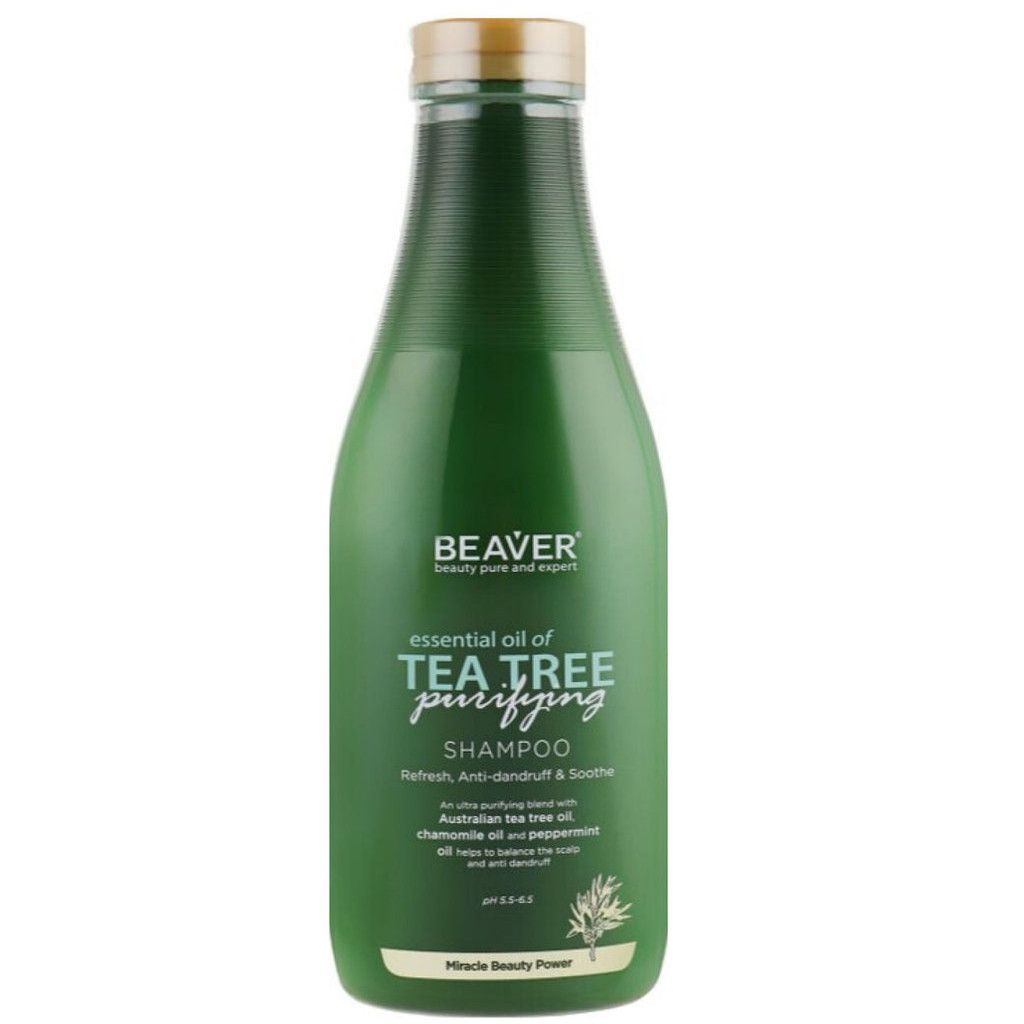 แชมพู / ครีมนวด Beaver Tea Tree Oil Series Shampoo / Conditioner | Shopee Thailand