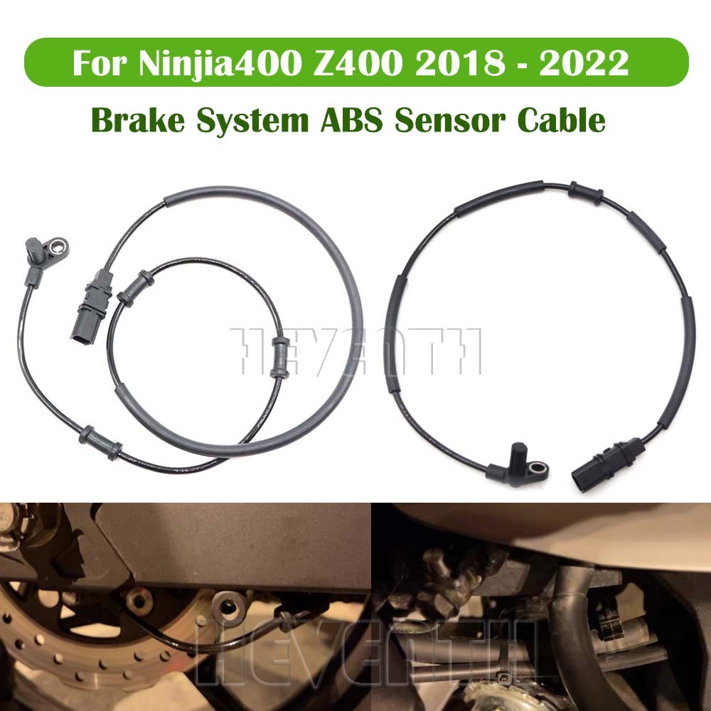 Z 400 ด้านหน้าด้านหลังเบรคระบบ ABS Sensor สําหรับ Kawasaki Ninja 400 ...