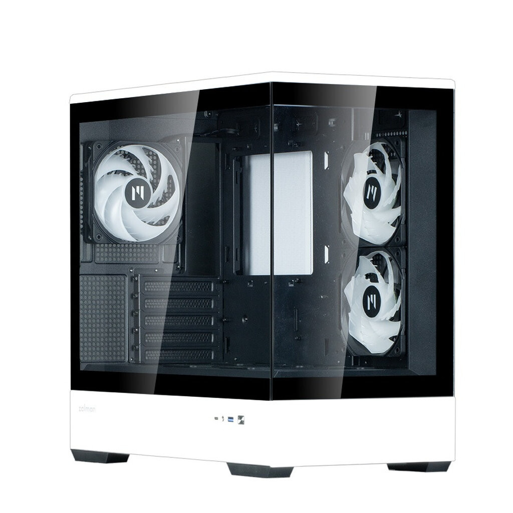 ZALMAN P30 Black-White ARGB Micro-ATX Support Mini-Tower Case | Shopee ...