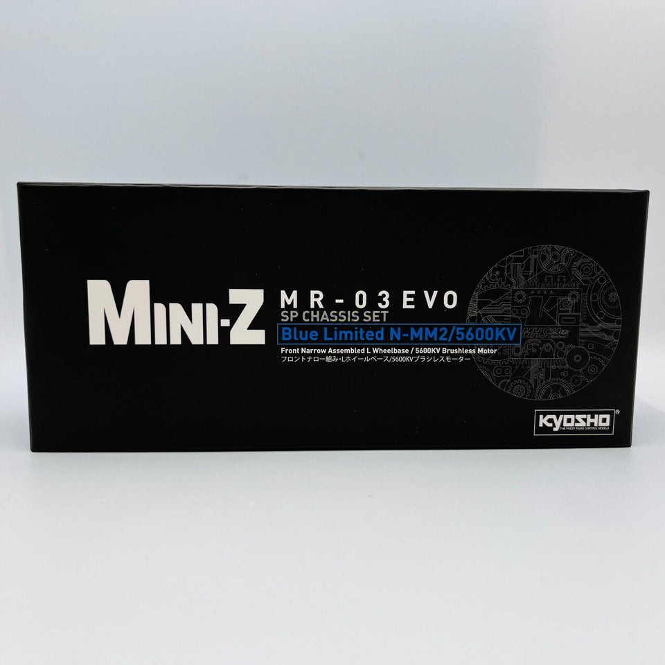 Kyosho MINI-Z Racer MR-03EVO SP Chassis Set Blue Limited (N-MM2/5600KV ...