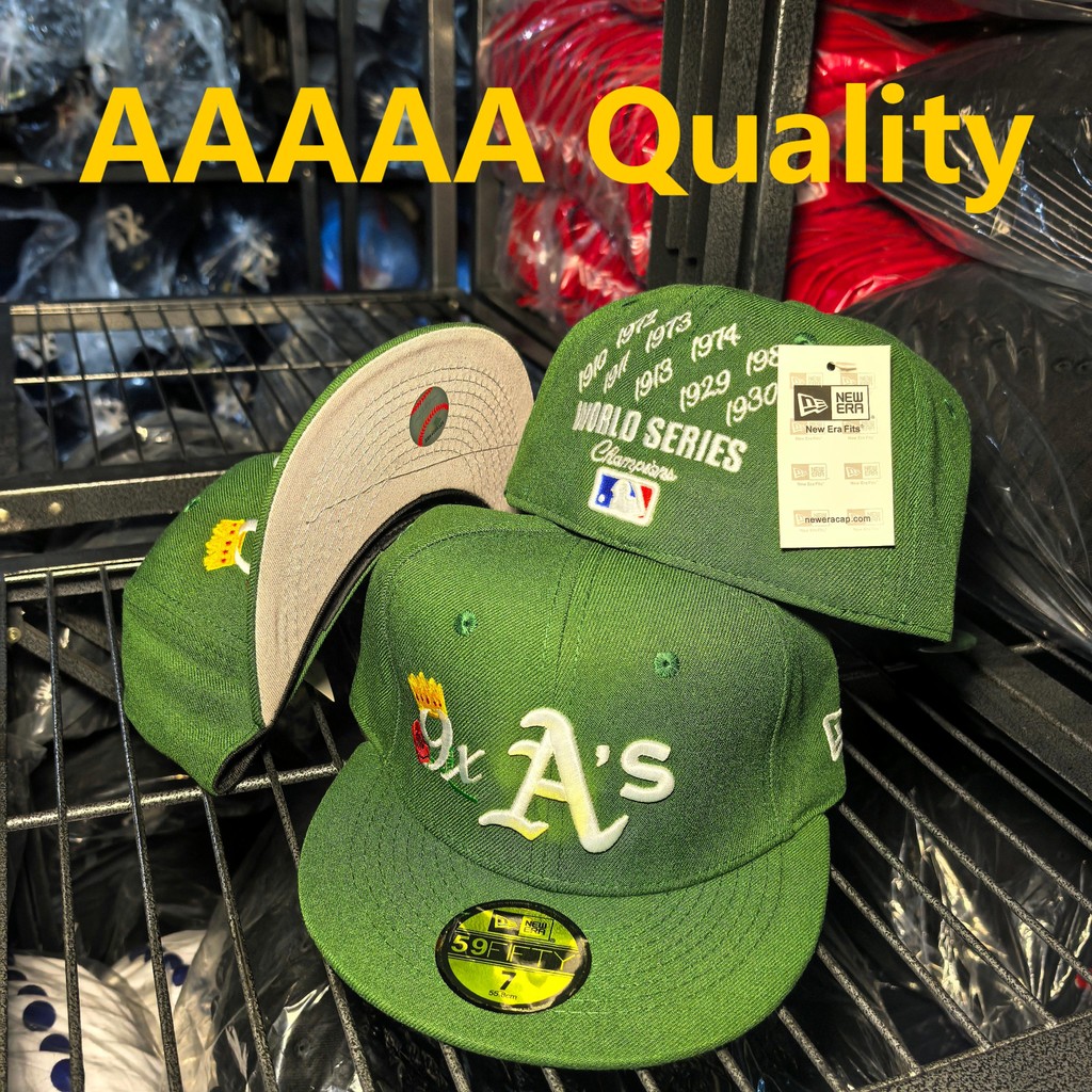 2024 AAOakland Athletics Quality Fully Closed Baseball Cap Fashion ...