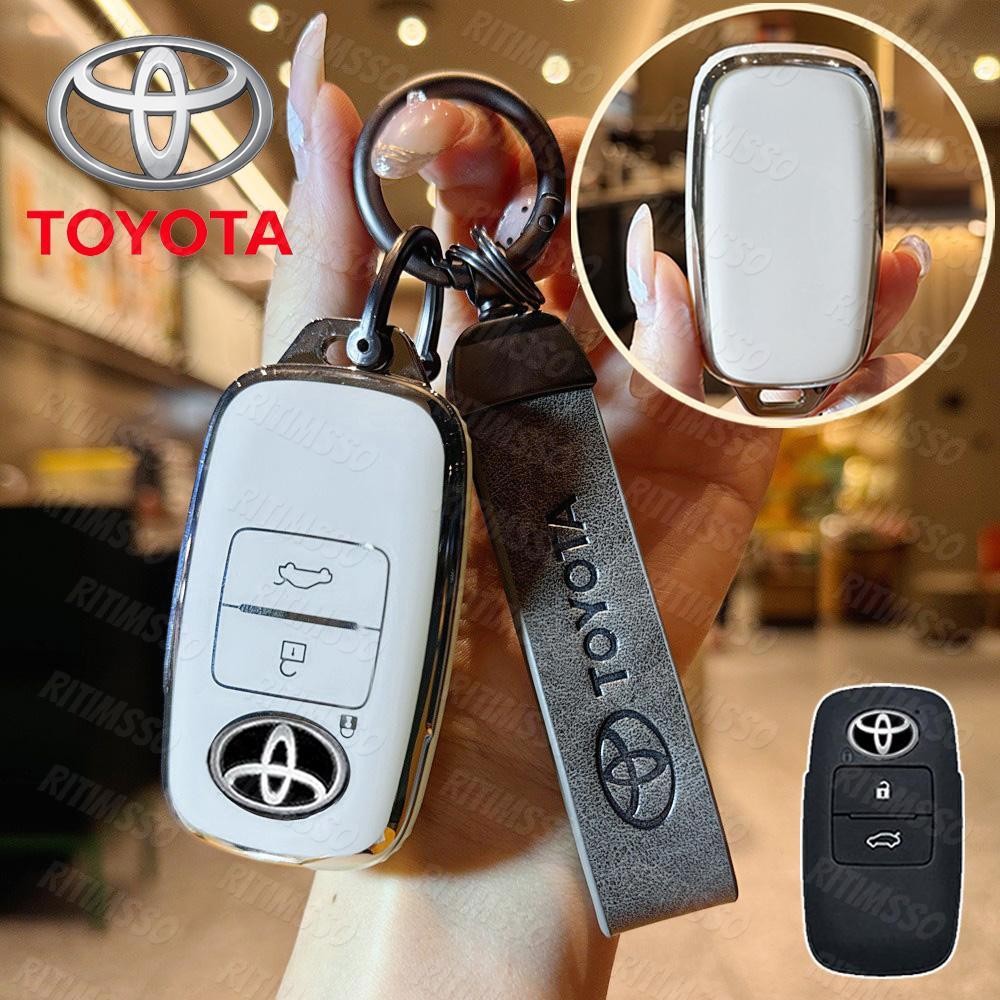 Tpu Remote ฝาครอบกุญแจรถ, Fit สําหรับ Toyota Vios 2023 Yaris Ativ ...