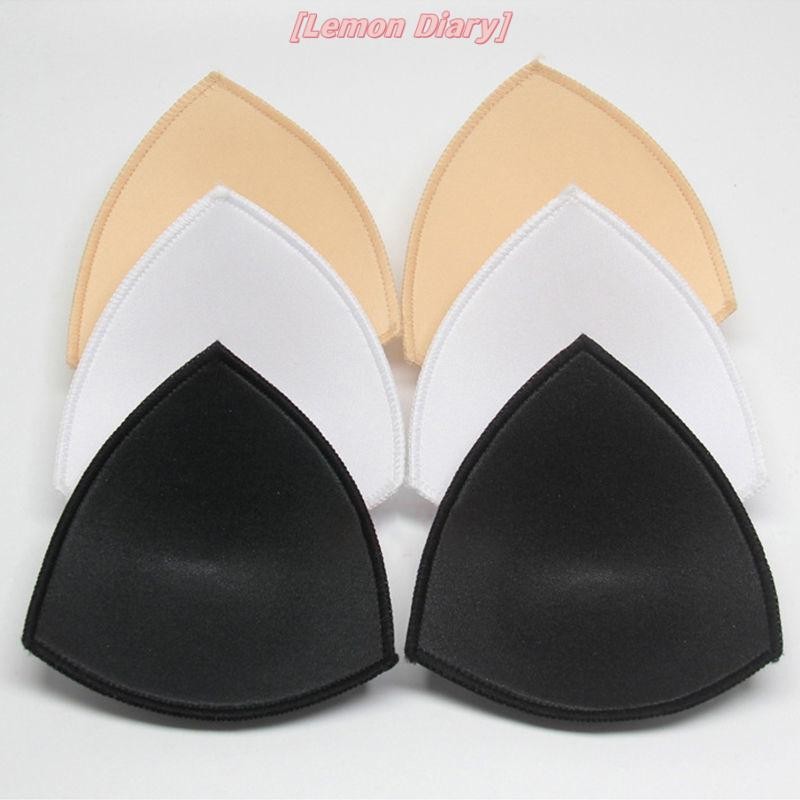 แอลดี| 1 คู่ฟองน้ํา Bra Push Up Breast Enhancer ถอด Bra Padding แทรกถ้วยใหม่ | Shopee Thailand