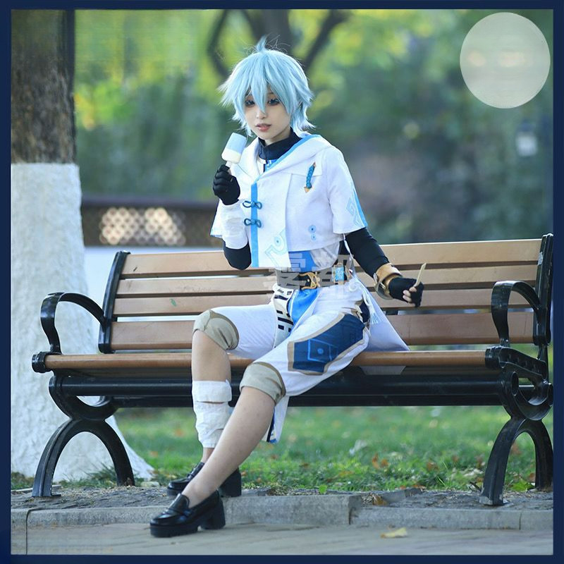 Genshin Impact Chongyun Cosplay costume anime game | Shopee Thailand