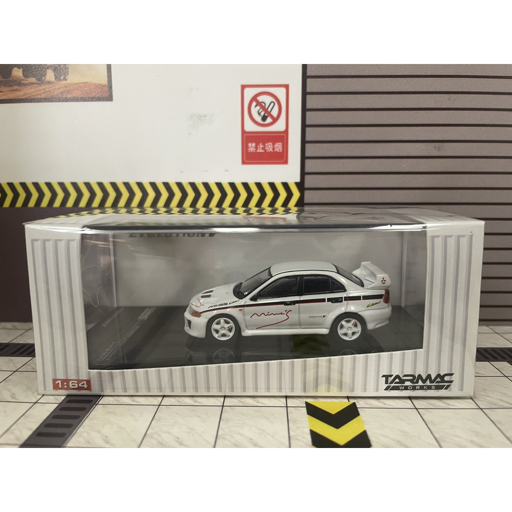 1/64 TW tarmac ทํางาน Mitsubishi evo lancer evo V 5th Generation ...