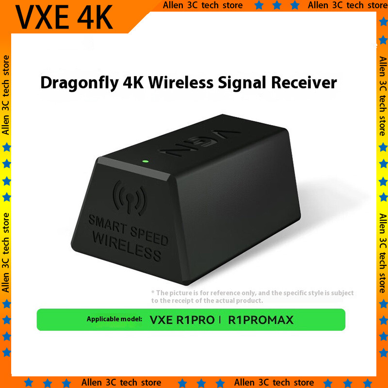 เครื่องรับสัญญาณไร้สายความเร็ว 4K (VXE R1) สำหรับเมาส์ Dragonfly รุ่น Pro และ Pro Max โดย VGN ...