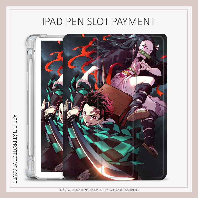 เคส Demon Slayer iPad pro12.9 pro13 2024 2022 pro11 case iPad 10.2 gen7 ...