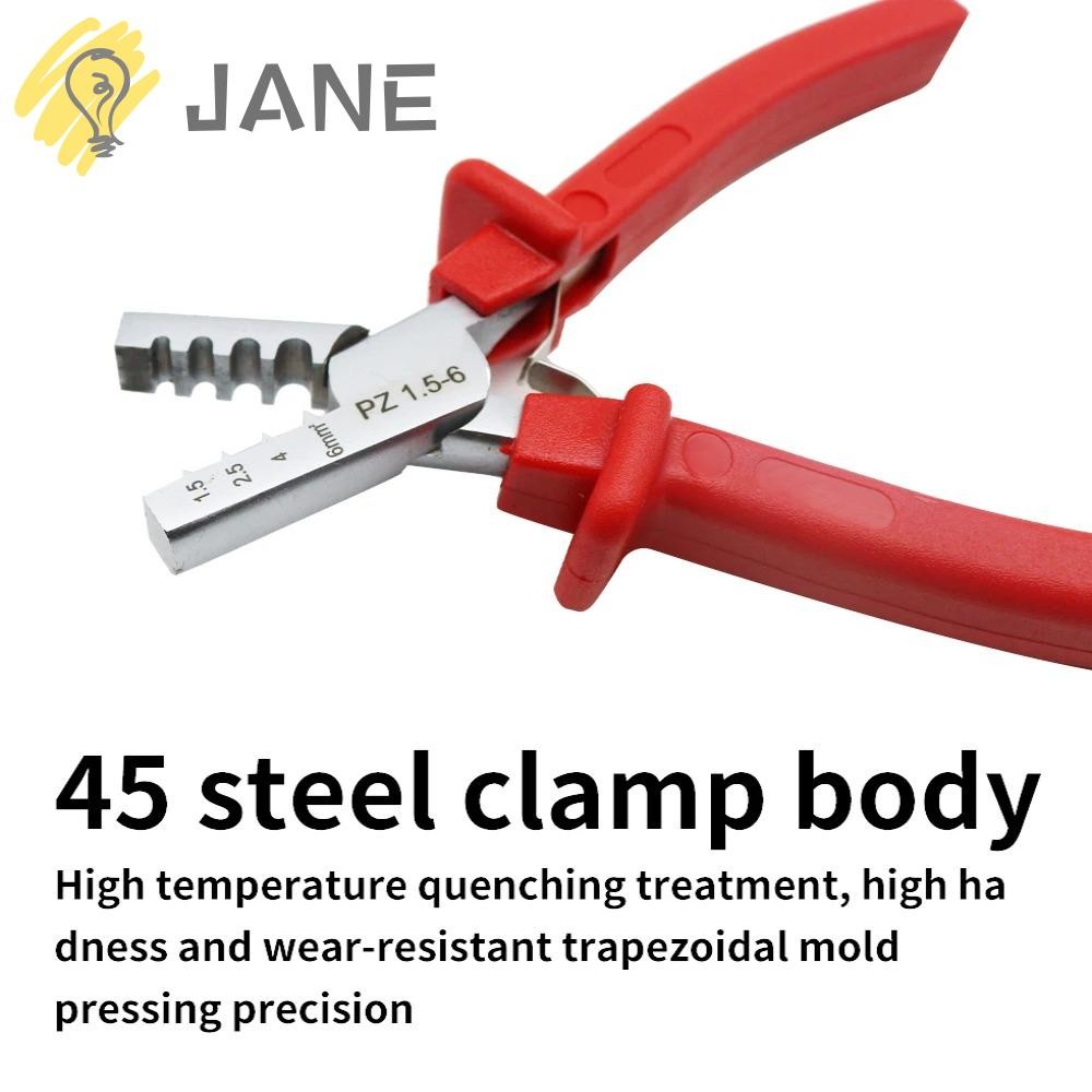 Jane คีม,โลหะ Ethernet Cable Connector,ทนทาน Tube Tubular Terminal ...